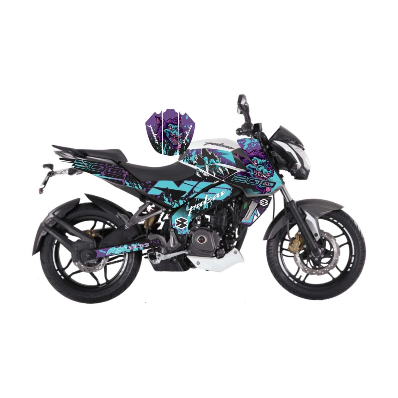 MONSTER NS200 - SunSign Sticker
