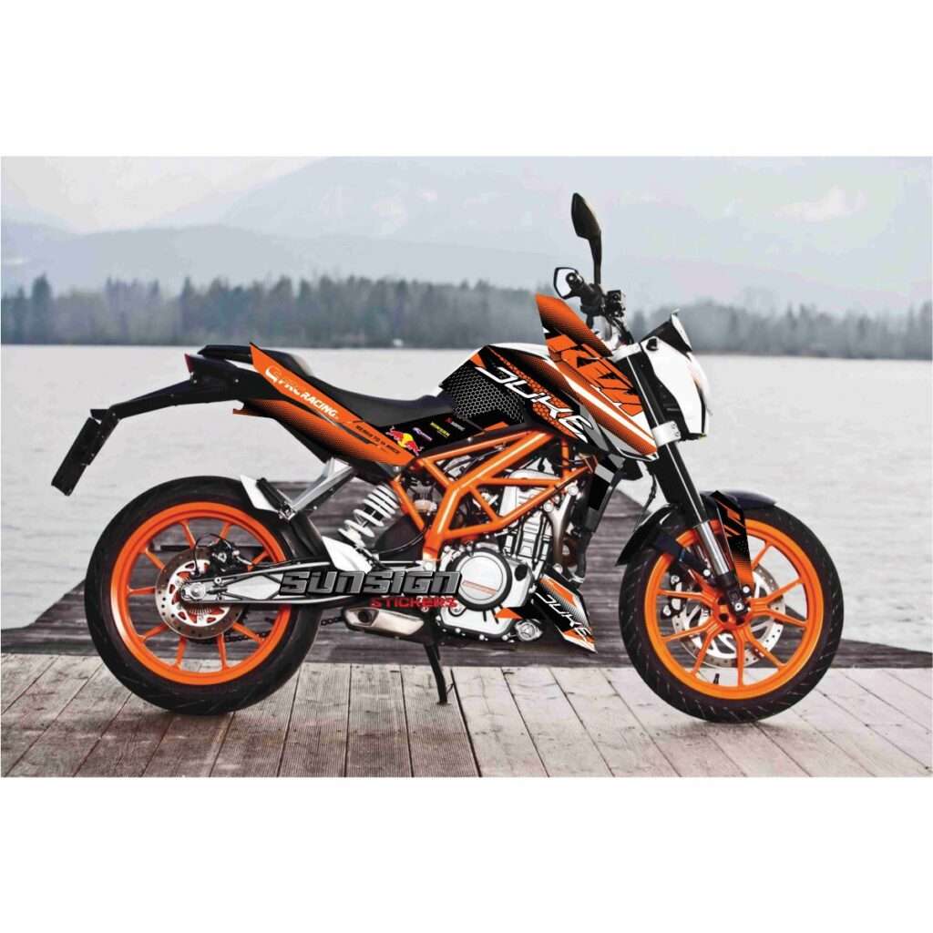 ORANGE PRC RACING – SunSign Sticker