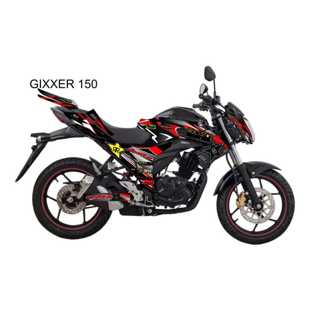 RED ROCKSTAR – SunSign Sticker