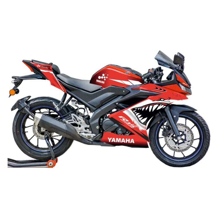 RED ALL NEW R15 - SunSign Sticker